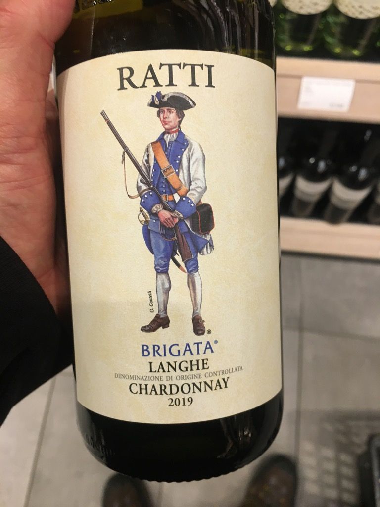 2019 Renato Ratti Chardonnay Langhe Brigata, Italy, Piedmont, Langhe ...