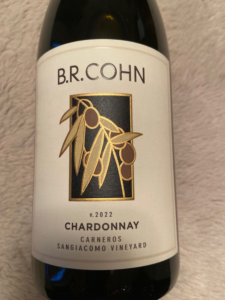 2022 B.R. Cohn Chardonnay Sangiacomo Vineyard, USA, California, Napa ...