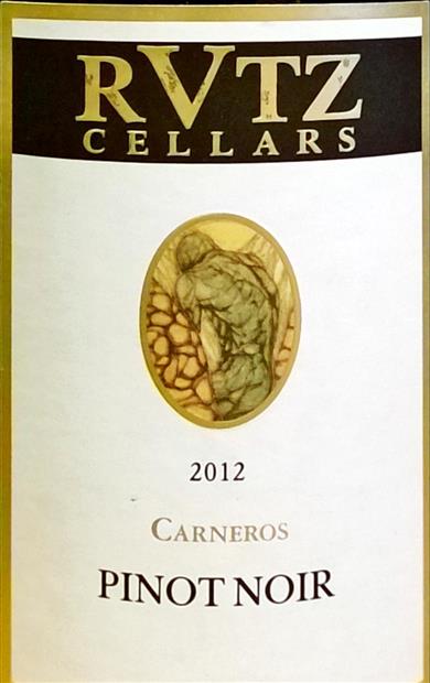 2012 Rutz Cellars Pinot Noir Carneros, USA, California, Napa / Sonoma ...