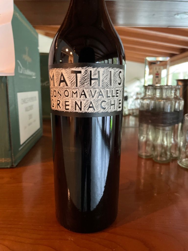 2018 Mathis Grenache, USA, California, Sonoma County, Sonoma Valley - CellarTracker