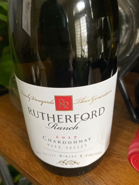 2017 Rutherford Ranch Chardonnay, USA, California, Napa Valley ...