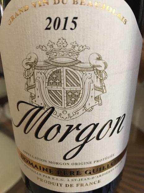 2019 Domaine du Père Guillot Morgon Cuvée des Grands Cras, France ...