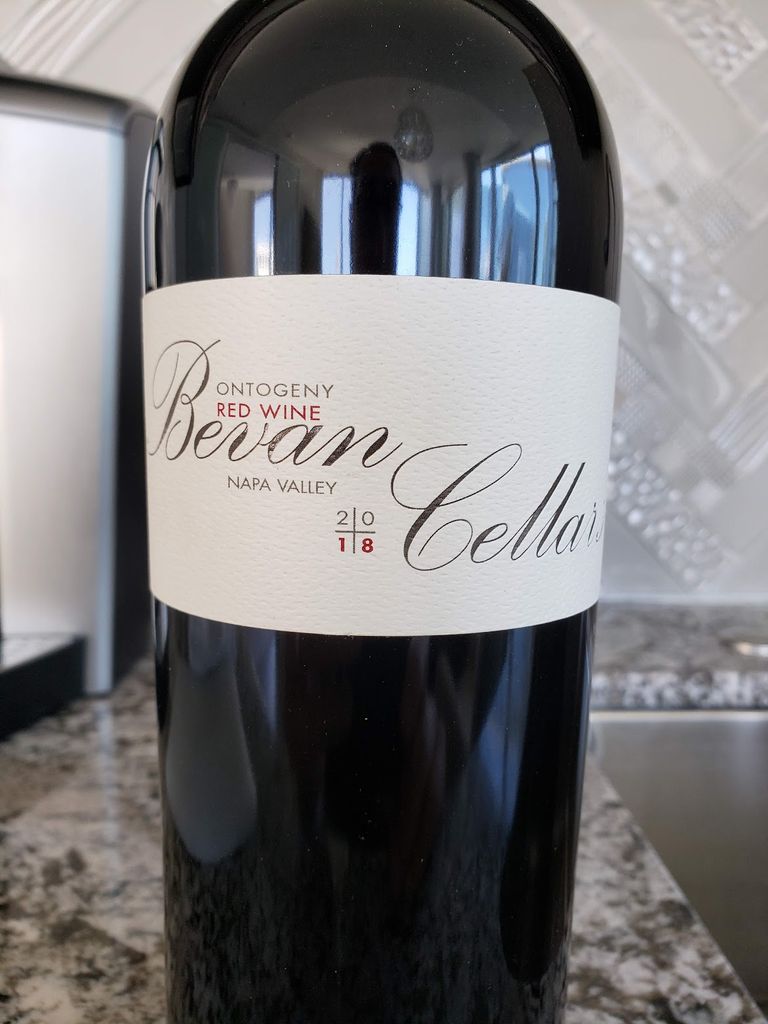 2018 Bevan Cellars Ontogeny, USA, California, Napa Valley - CellarTracker