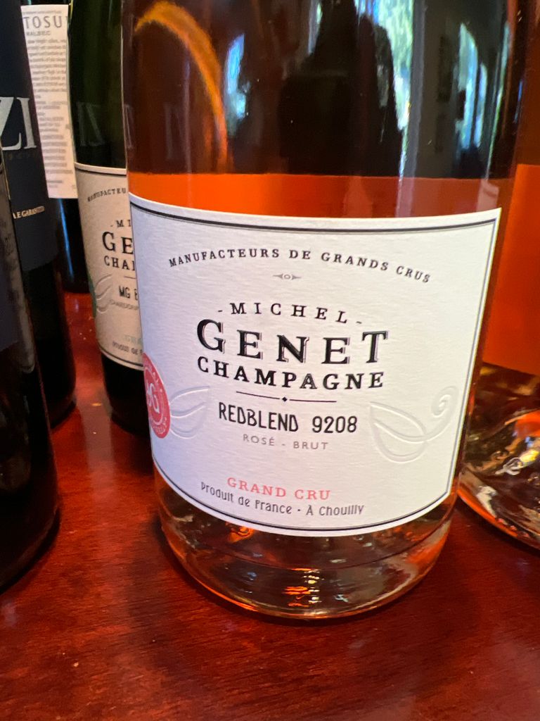 NV Michel Genet Champagne Grand Cru Brut Rosé "Redblend 9208", France ...