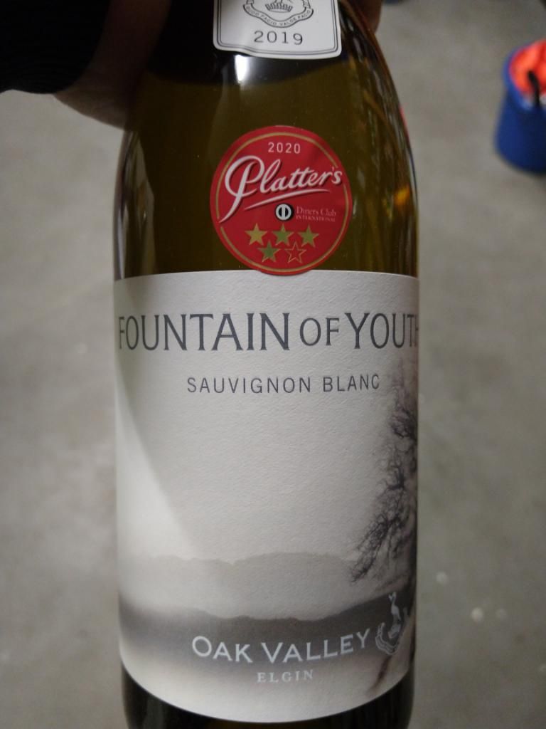 2020 Oak Valley Sauvignon Blanc Fountain Of Youth, South Africa, Cape ...