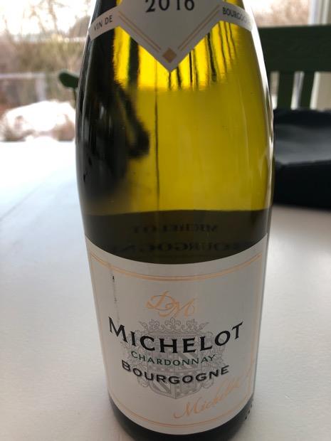 2018 Domaine Bernard Michelot Bourgogne Blanc, France, Burgundy ...