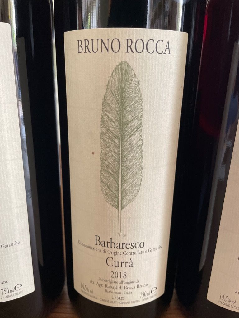 2020 Bruno Rocca Barbaresco Currá, Italy, Piedmont, Langhe, Barbaresco ...