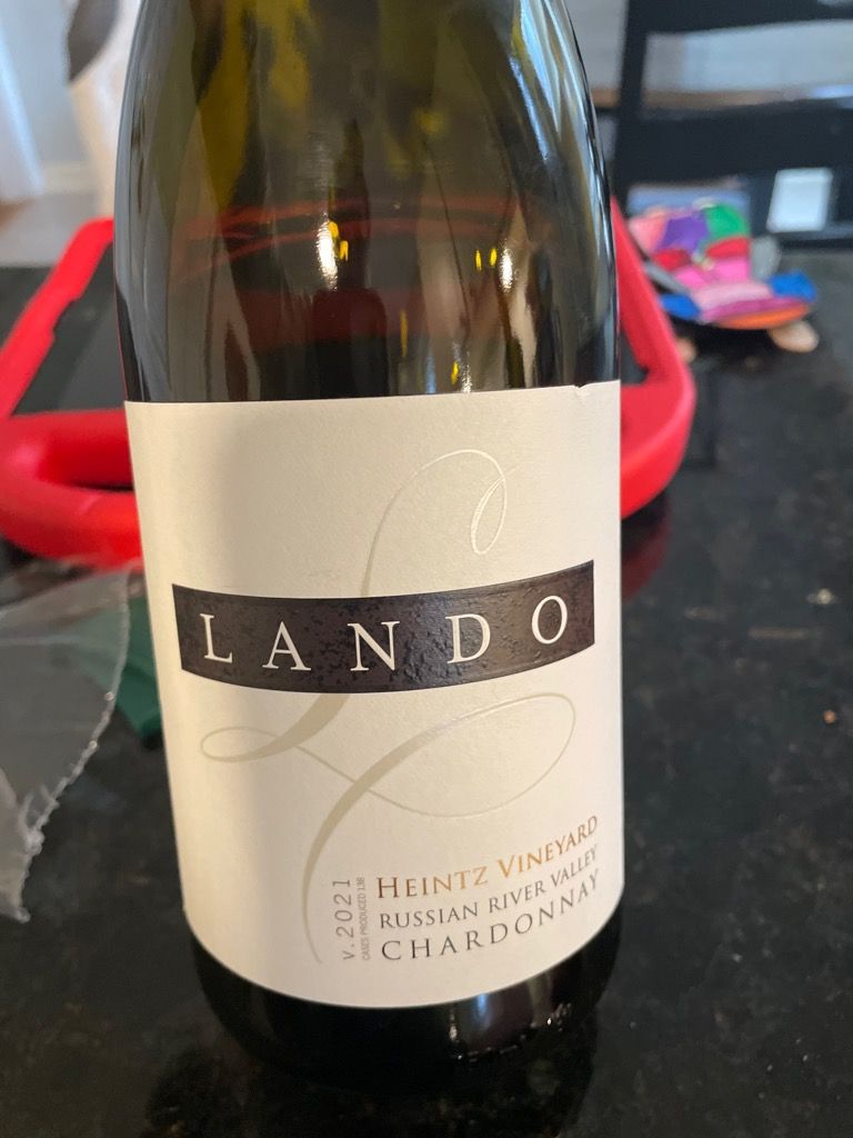 2021 Lando Wines Chardonnay Heintz Vineyard, USA, California, Sonoma ...
