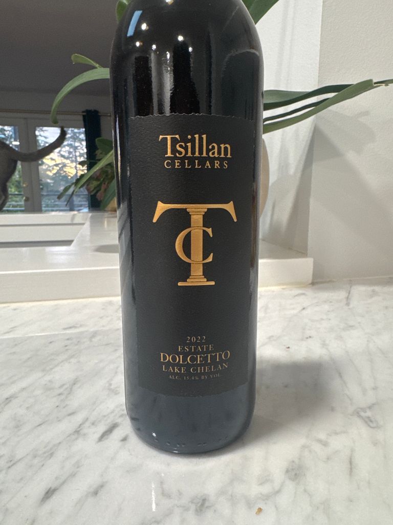2022 Tsillan Cellars Dolcetto Estate, USA, Washington, Columbia Valley ...