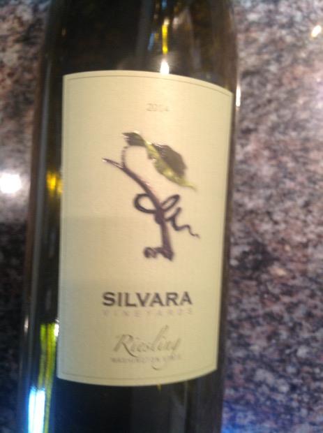 2016 Silvara Vineyards Riesling, USA, Washington, Columbia Valley ...