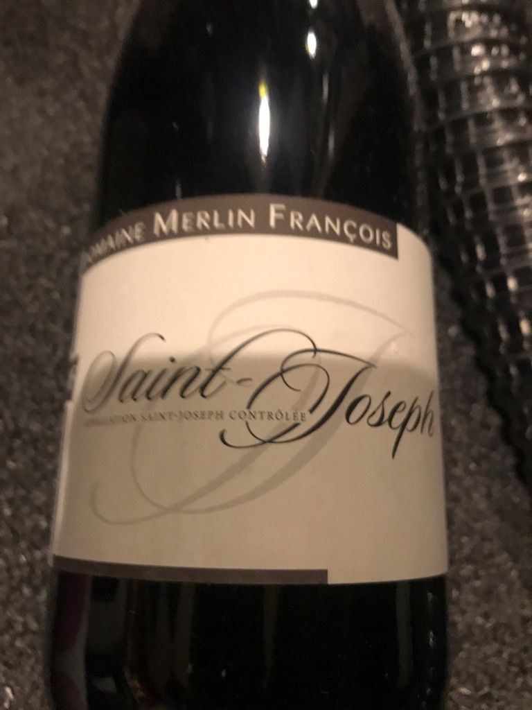 2018 François Merlin St. Joseph, France, Rhône, Northern Rhône, St ...
