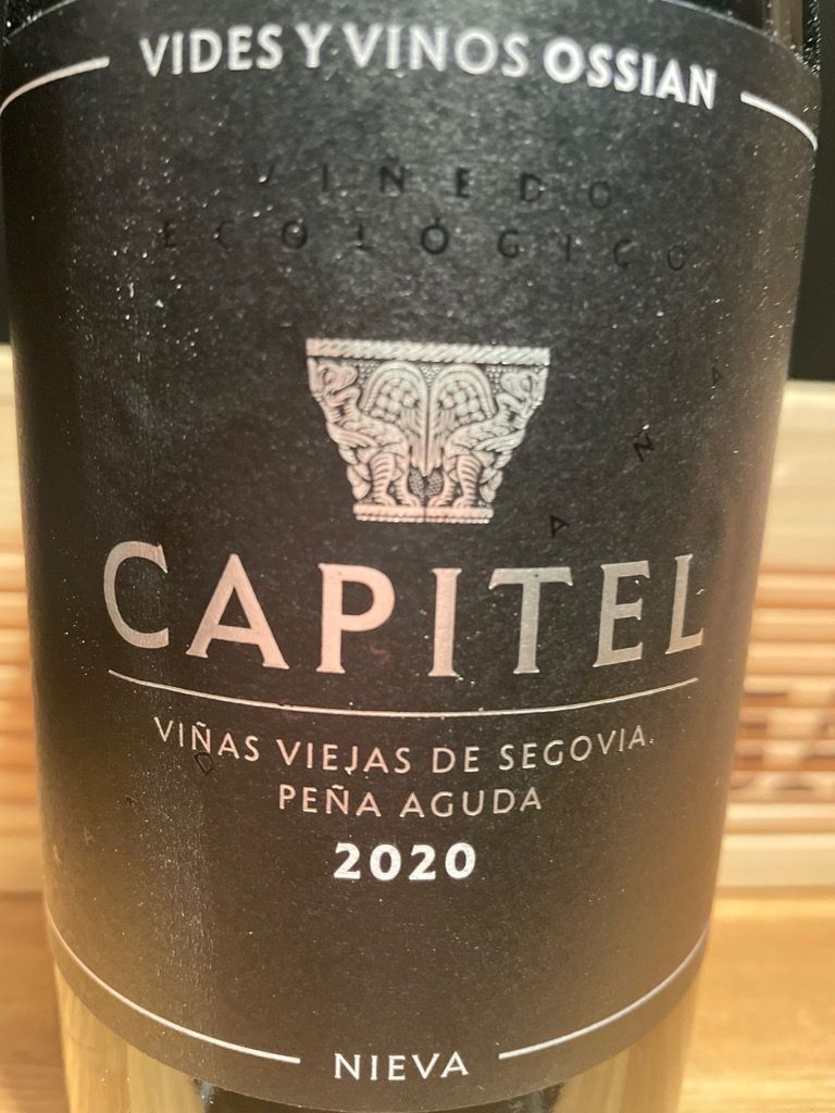 2020 Ossian Capitel, Spain, Castilla y León, Vino de la Tierra de ...