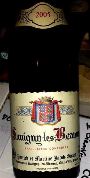 2010 Patrick Jacob Girard Savigny-lès-Beaune, France, Burgundy, Côte de ...