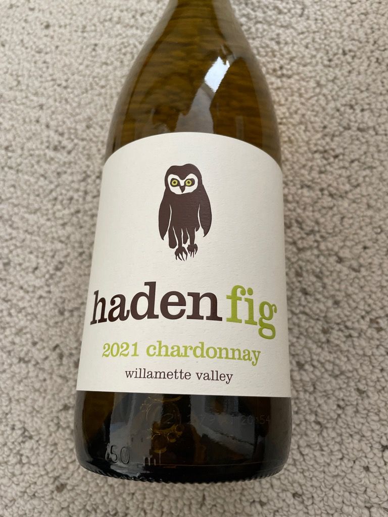2021 Haden Fig Chardonnay, USA, Oregon, Willamette Valley - CellarTracker
