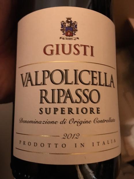 2012 Giusti Ripasso della Valpolicella Superiore, Italy, Veneto ...