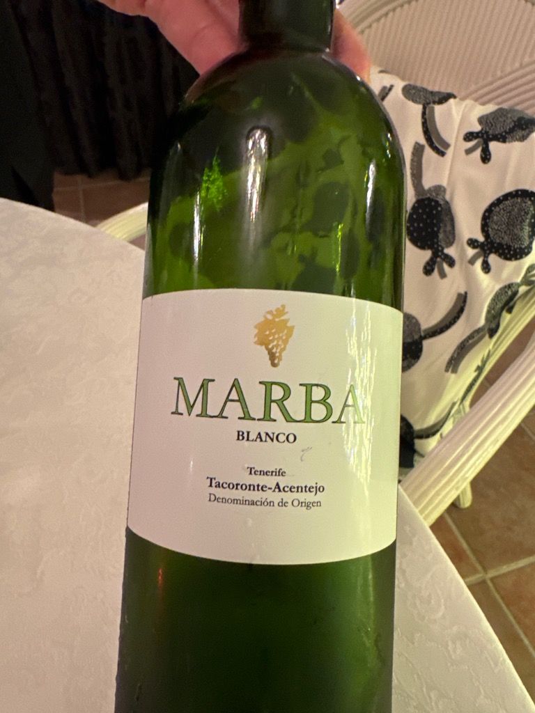 2022 Bodegas Marba Tacoronte-Acentejo Blanco, Spain, Canary Islands ...