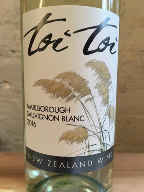 2016 Toi Toi Sauvignon Blanc, New Zealand, South Island, Marlborough ...
