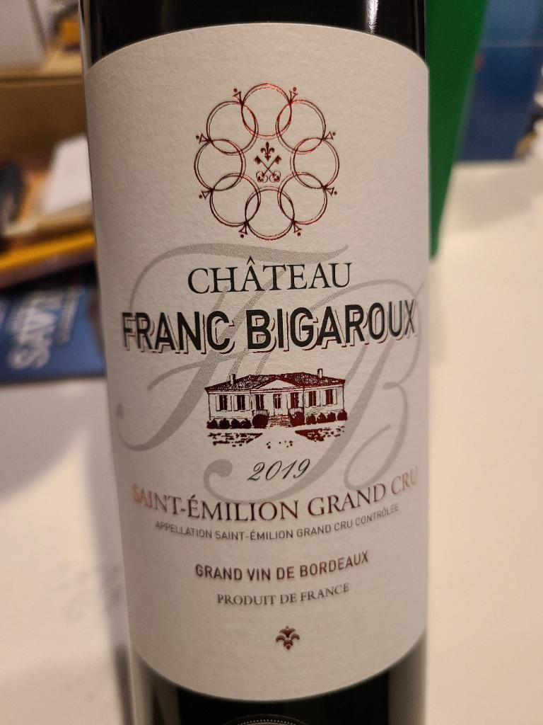 2021 Château Bigaroux, France, Bordeaux, Libournais, St. Émilion Grand ...