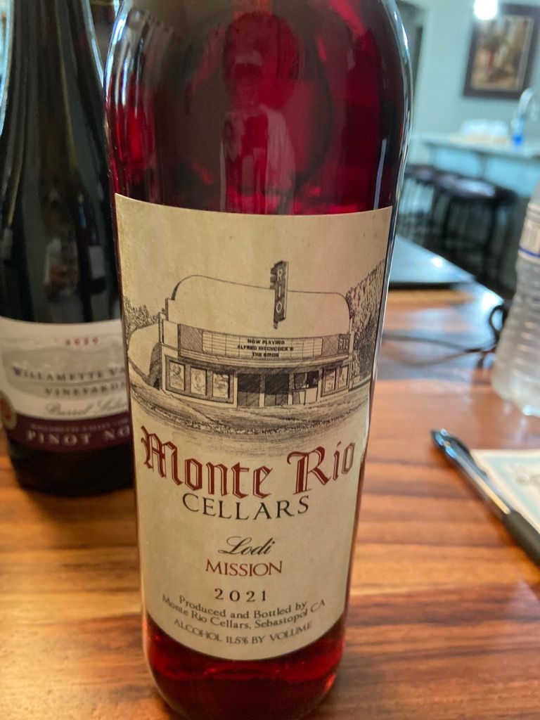 2021 Monte Rio Cellars Mission, USA, California, Central Valley, Lodi ...