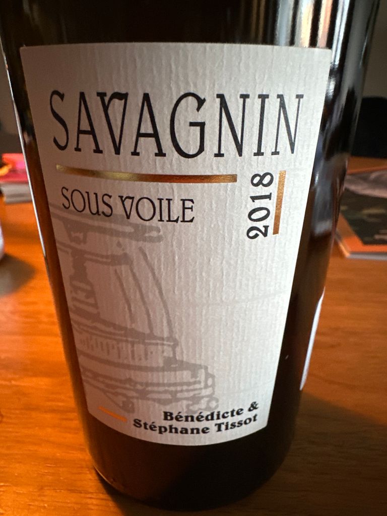2017 Tissot (Bénédicte et Stéphane / André et Mireille) Savagnin Sous ...