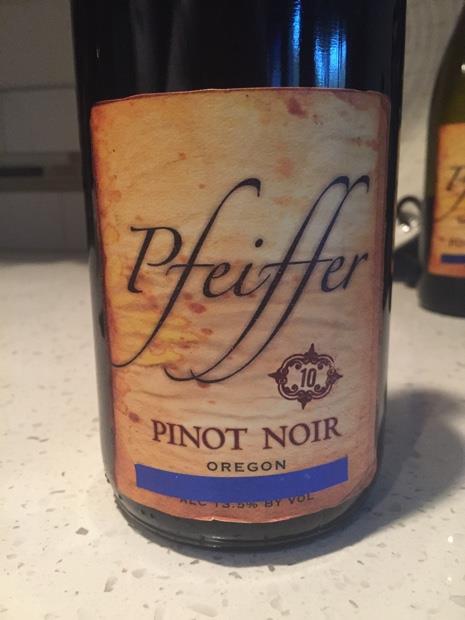 2010 Pfeiffer Vineyards Pinot Noir Blue Line, USA, Oregon, Willamette ...