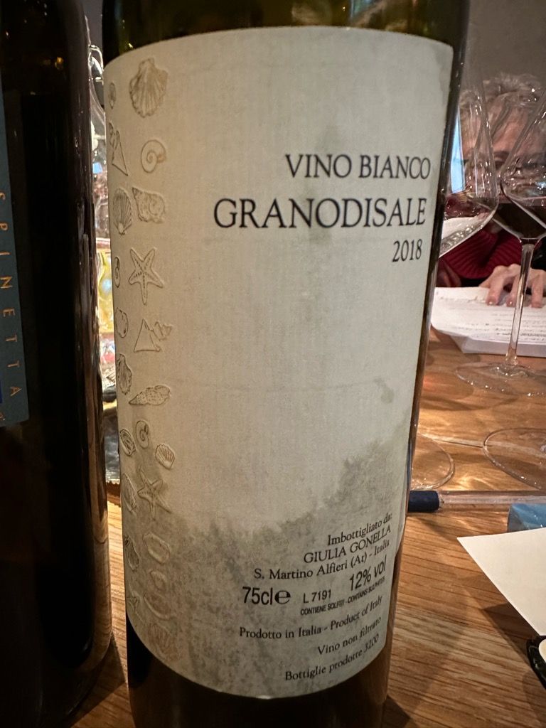 2018 Giulia Gonella Granodisale, Italy, Piedmont, Vino da Tavola ...
