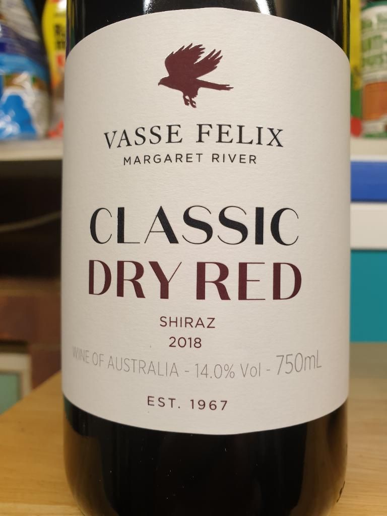2018 Vasse Felix Classic Dry Red, Australia, Western Australia, South ...