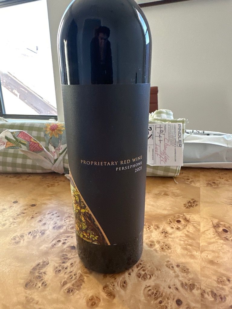 2021 Peju Province Winery Proprietary Red Wine Persephone Vineyard, USA ...