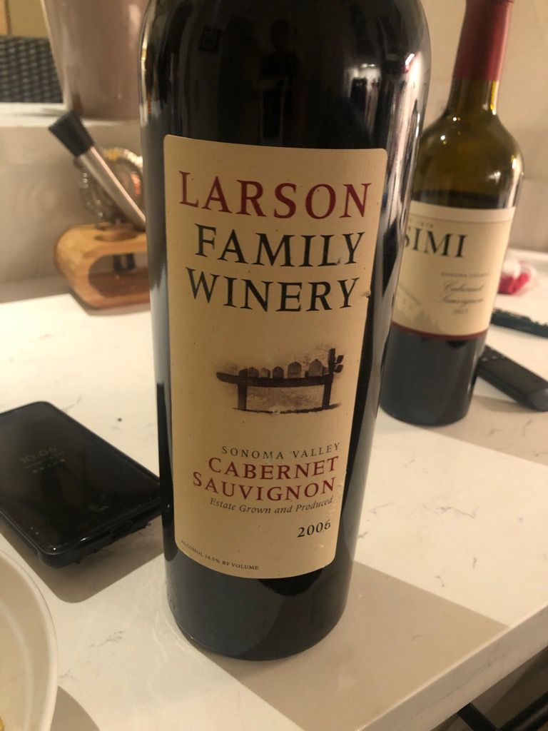 2006 Larson Family Winery Millerick Road Meritage, USA, California ...