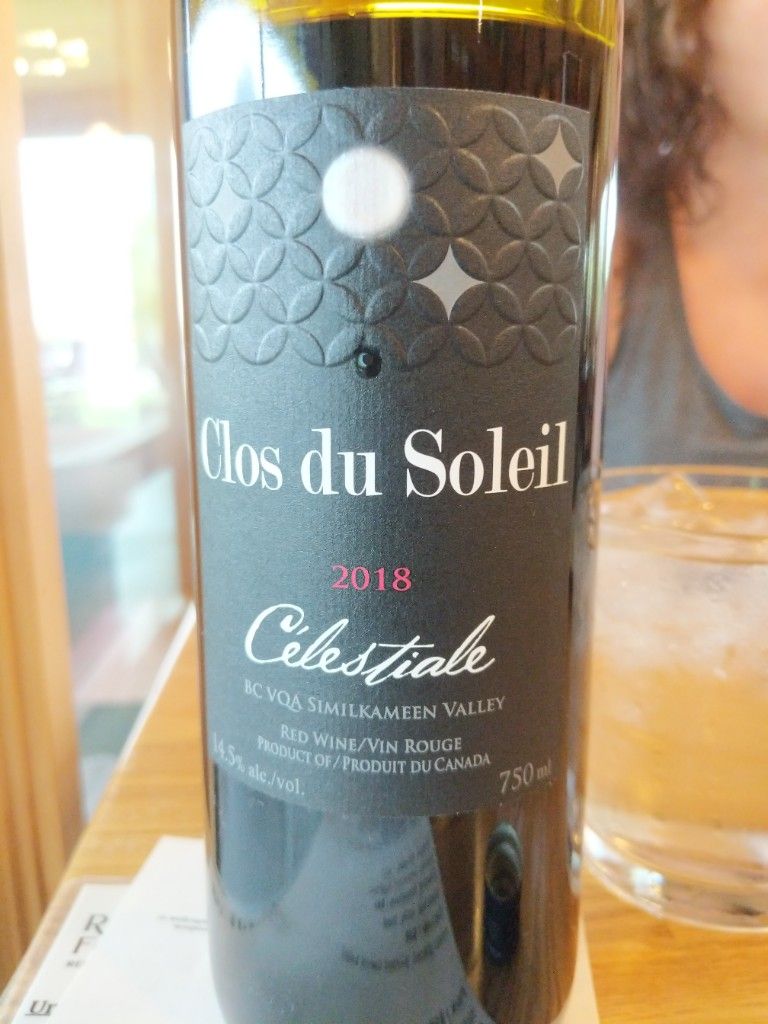 2018 Clos du Soleil Celestiale, Canada, British Columbia, Similkameen ...
