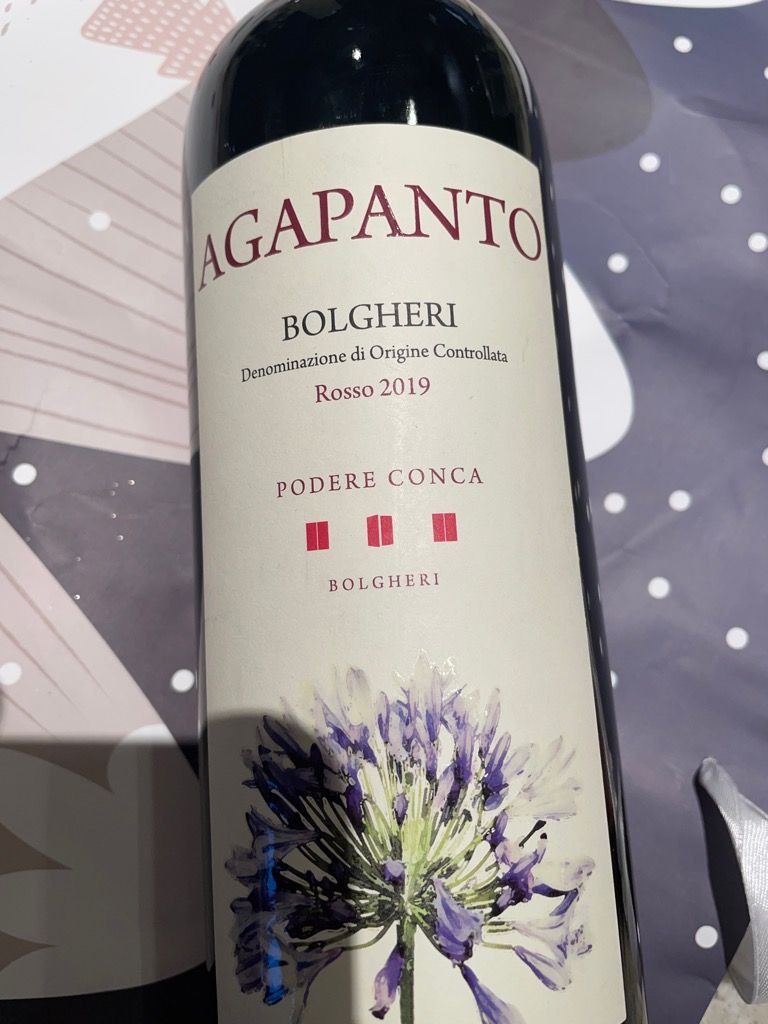 2019 Podere Conca Bolgheri Agapanto, Italy, Tuscany, Bolgheri ...