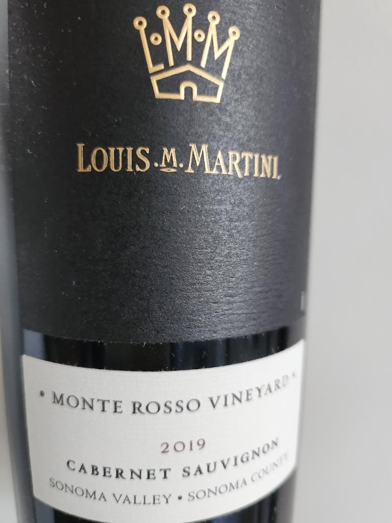 2019 Louis M. Martini Cabernet Sauvignon Howell Mountain, USA ...