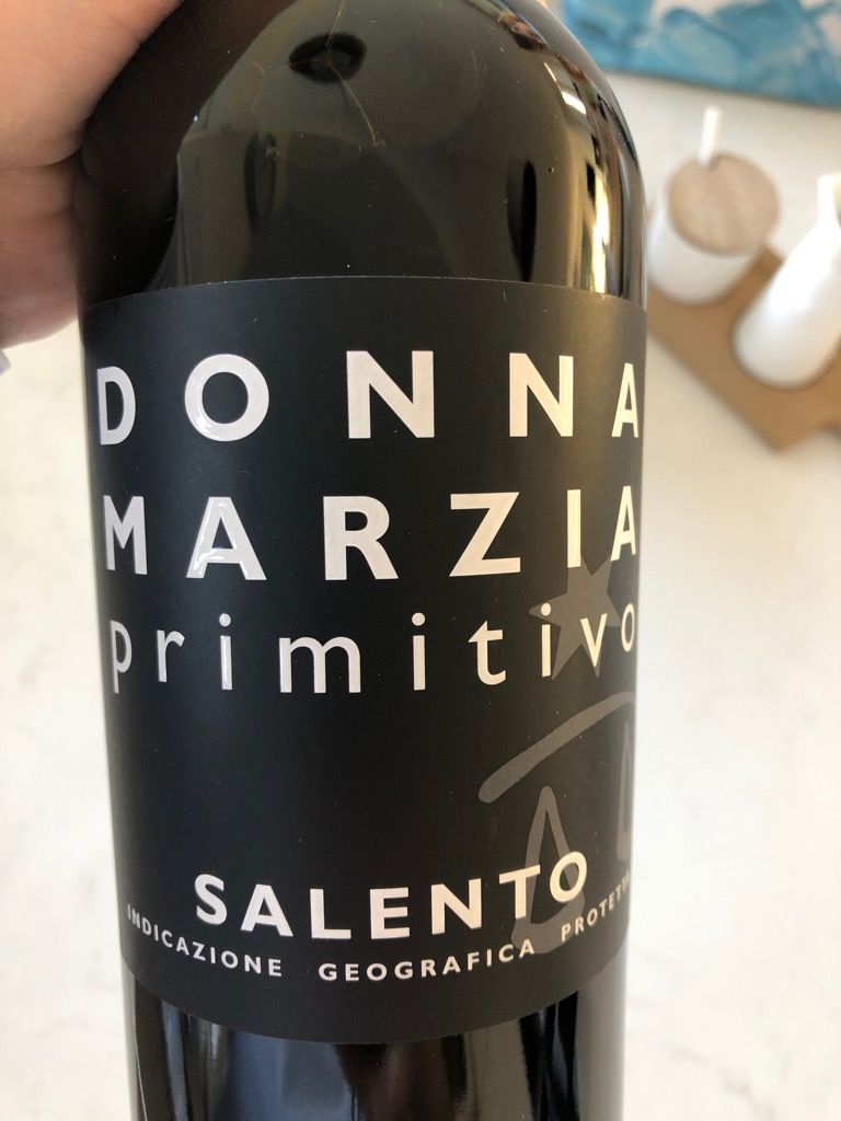 2018 Conti Zecca Primitivo Donna Marzia Salento IGT, Italy, Puglia ...
