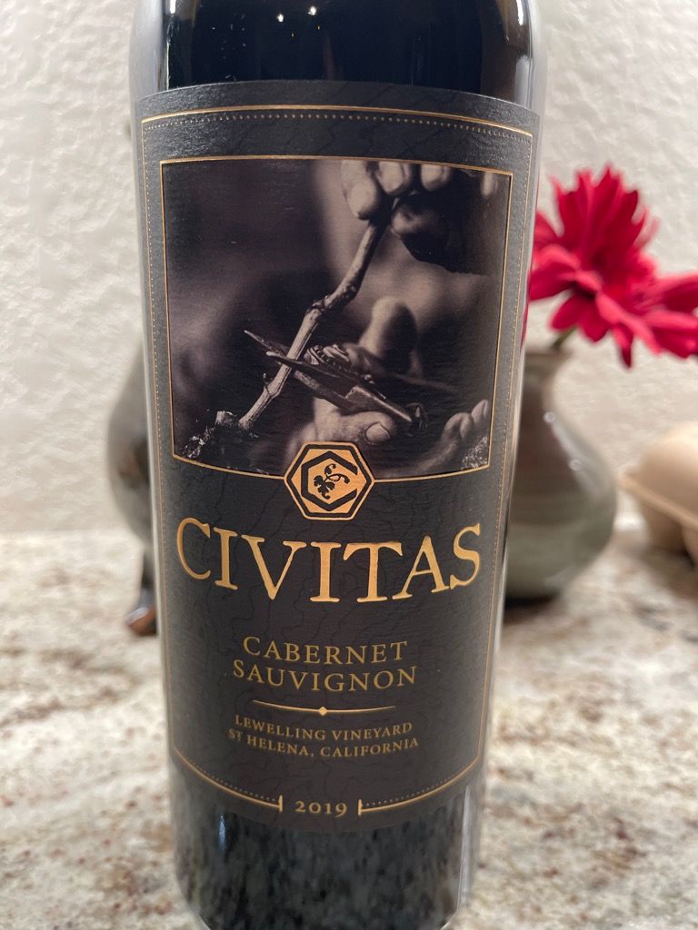 2019 Civitas Cabernet Sauvignon Lewelling Vineyard, USA, California ...
