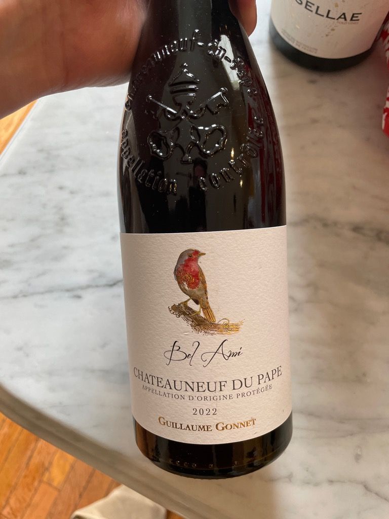 2022 Guillaume Gonnet Châteauneuf-du-Pape Bel Ami, France, Rhône, Southern Rhône, Châteauneuf-du ...