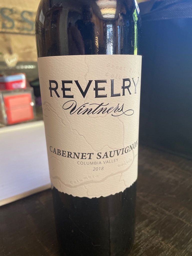 2018 Revelry Vintners Cabernet Sauvignon, USA, Washington, Columbia ...