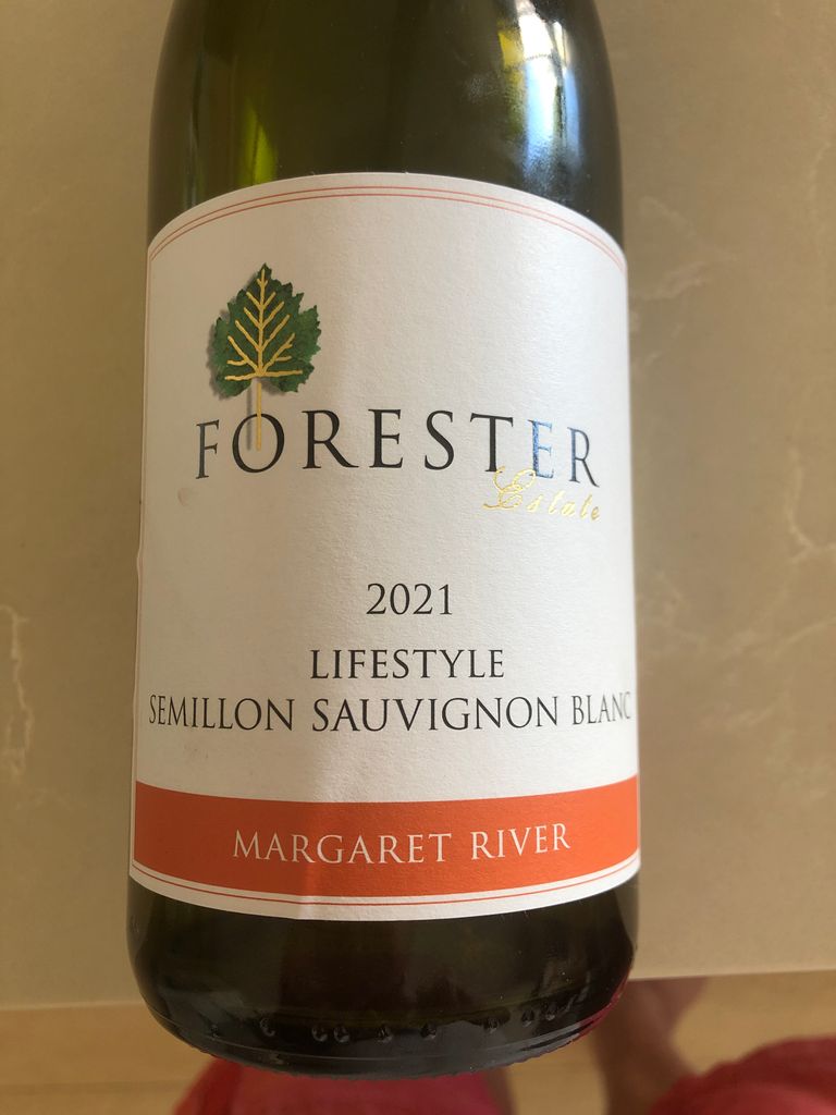 2021 Forester Estate Sémillon Sauvignon Blanc yall, Australia, Western ...