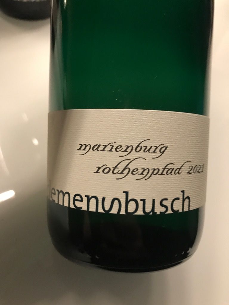 2021 Weingut Clemens Busch Pundericher Marienburg Rothenpfad Riesling ...