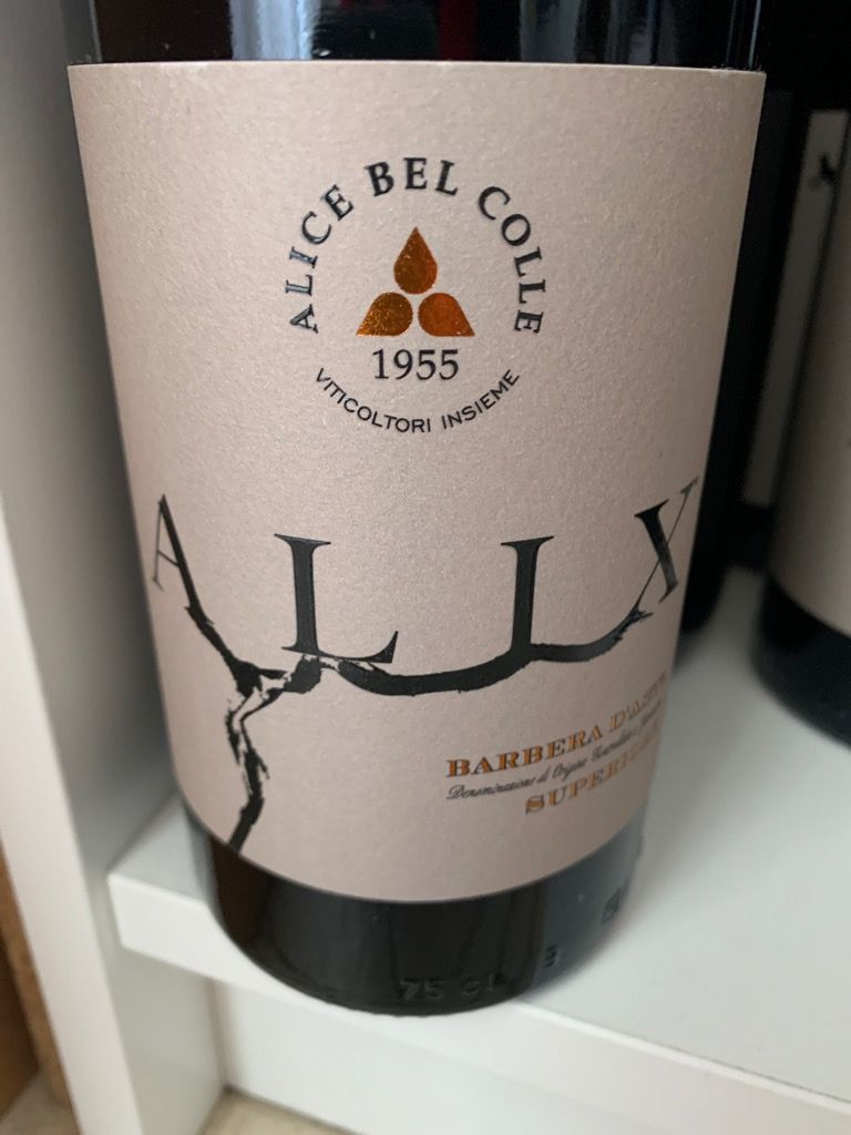 2018 Alice Bel Colle Barbera d'Asti Superiore Alix, Italy, Piedmont ...