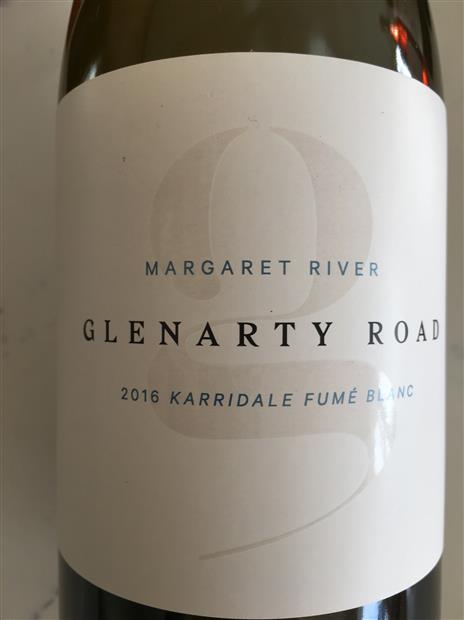 2017 Glenarty Road Karridale Fumé Blanc, Australia, Western Australia ...