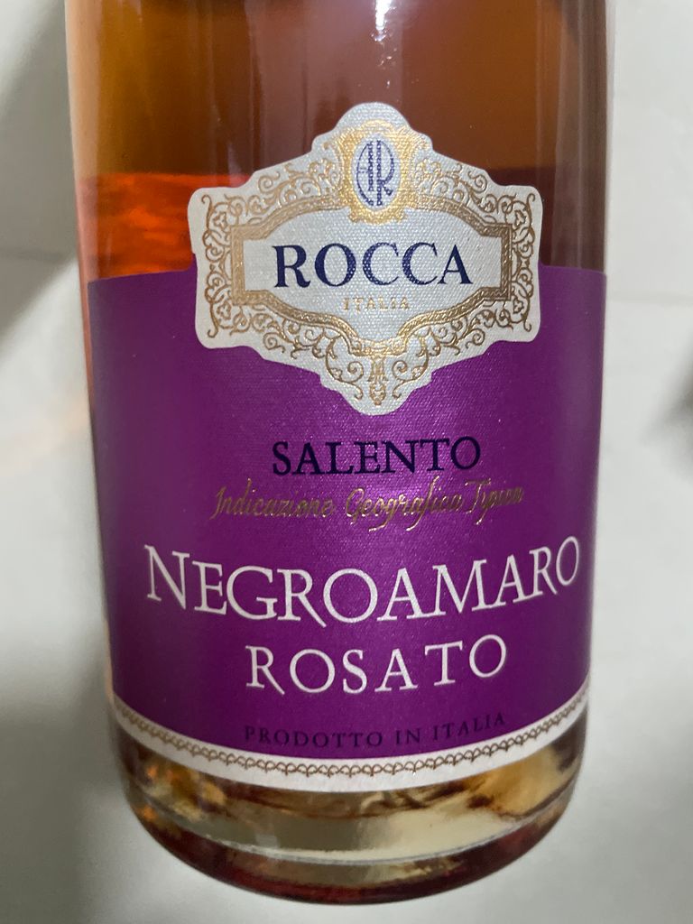 2022 Angelo Rocca & Figli Negroamaro Parelli Rosato Salento IGT, Italy ...