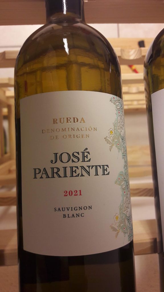 2021 Bodega José Pariente Sauvignon Blanc Rueda, Spain, Castilla y León ...