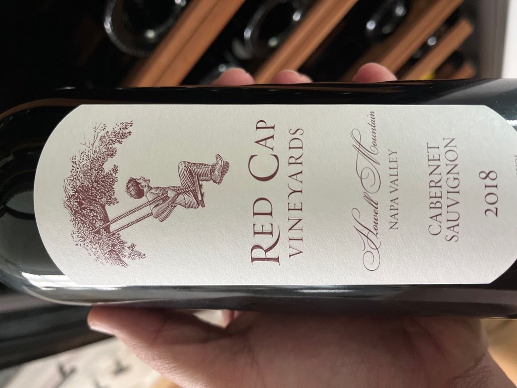2018 Red Cap Vineyards Cabernet Sauvignon Howell Mountain, USA, California, Napa Valley, Howell ...