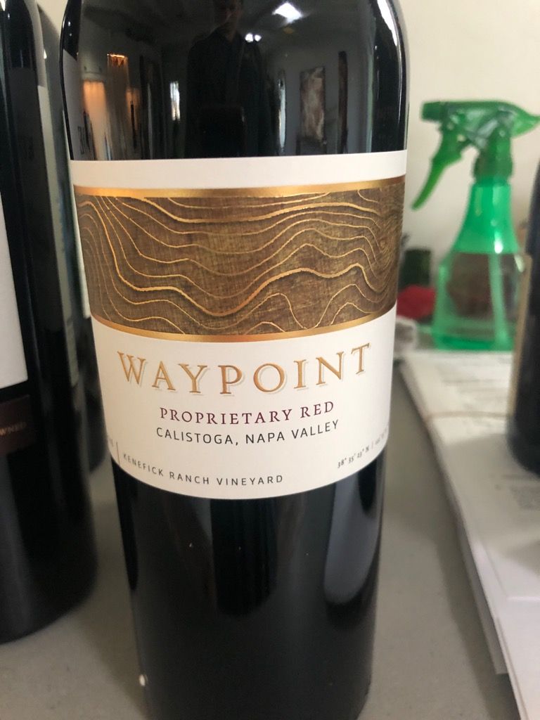 2016 Waypoint Proprietary Red Kenefick Ranch, USA, California, Napa ...