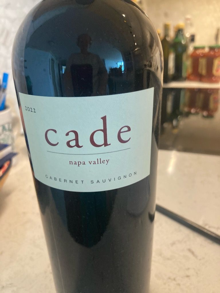 2022 Cade Cabernet Sauvignon, USA, California, Napa Valley - CellarTracker