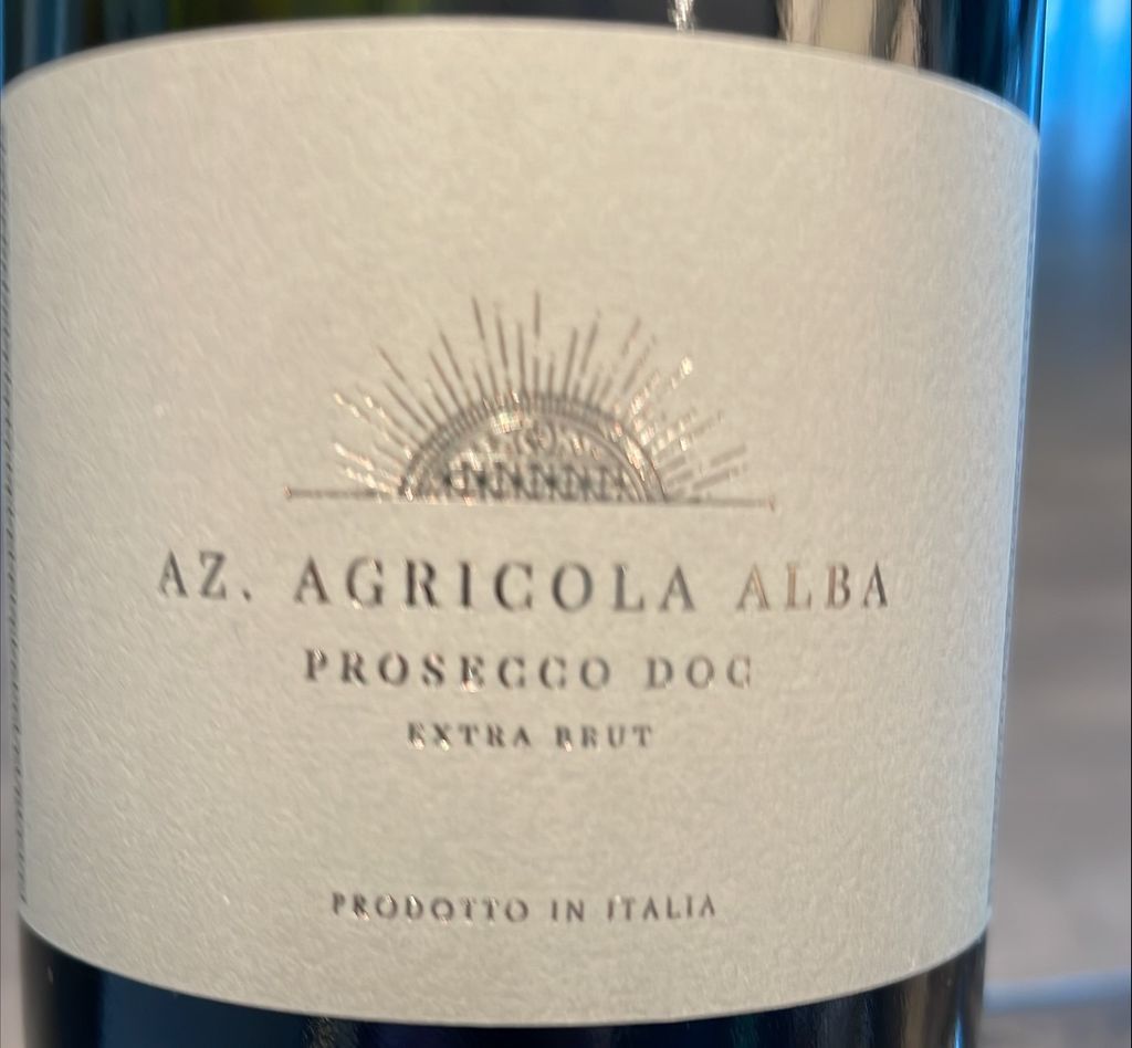 NV Azienda Agricola Alba Prosecco di Treviso Extra Brut, Italy, Veneto ...