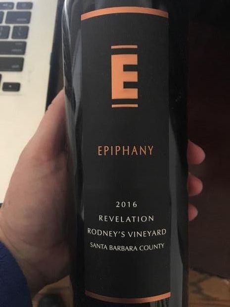 2016 Epiphany Revelation Rodney's Vineyard, USA, California, Central ...