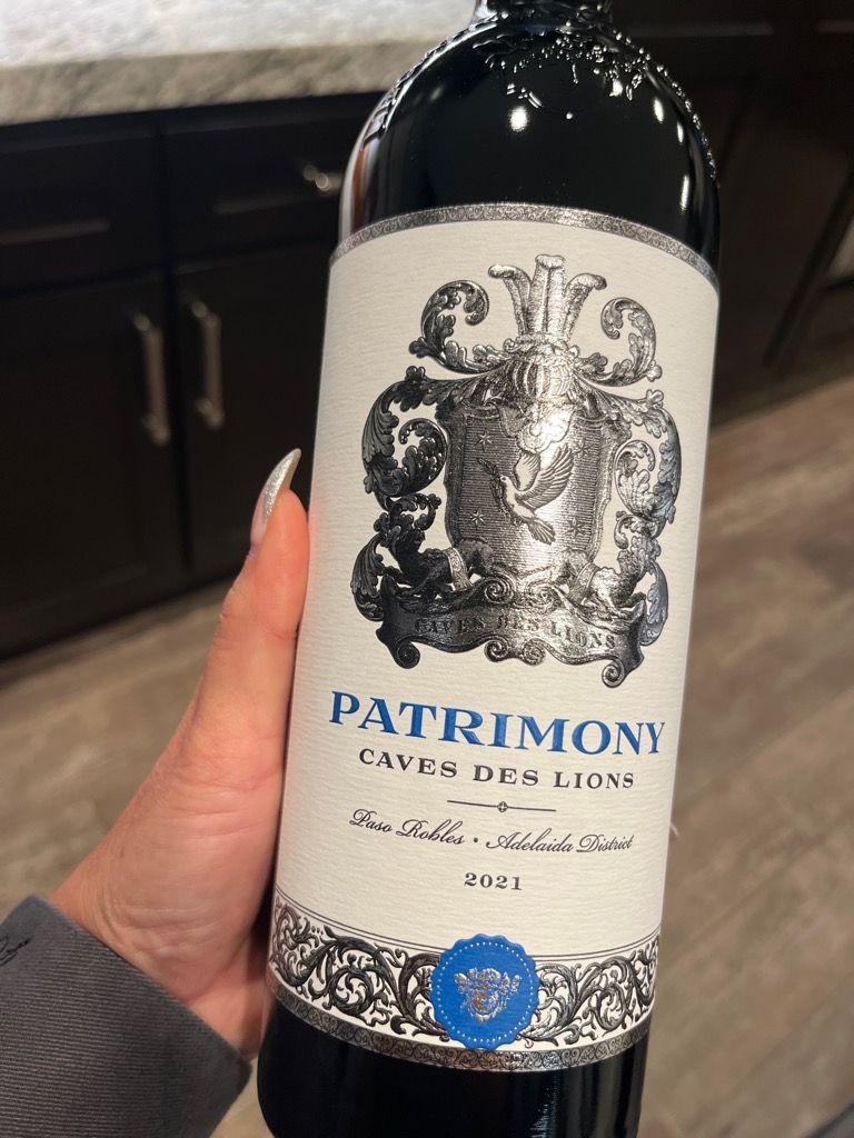 2021 Daou Vineyards Patrimony Caves des Lions, USA, California, Central ...