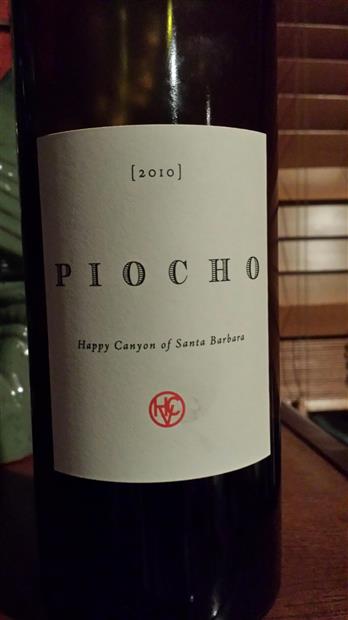 2010 Happy Canyon Vineyard Piocho, USA, California, Central Coast ...