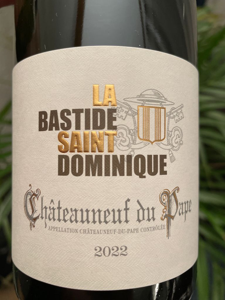 2022 La Bastide Saint-Dominique Châteauneuf-du-Pape Blanc, France ...